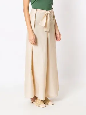 AMIR SLAMA Box-pleat Palazzo Pants