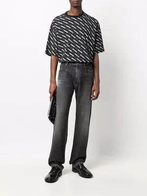 Balenciaga Mid-rise Straight-leg Jeans