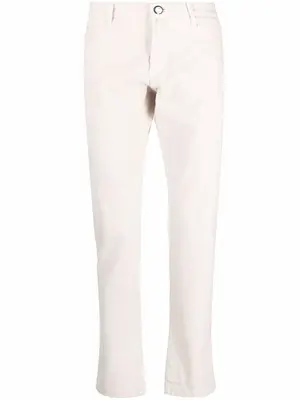 Jacob Cohen Four-pocket Stretch-cotton Chinos