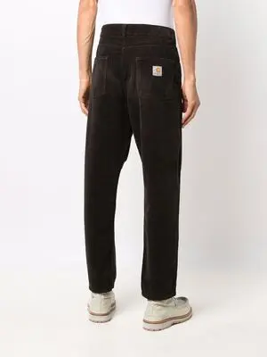 Carhartt Work In Progress Corduroy Straight Leg Trousers - Brown