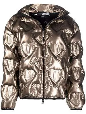Moschino Quilted-heart Jacket