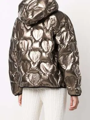Moschino Quilted-heart Jacket