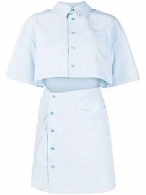 Jacquemus Arles Cut-out Mini Dress