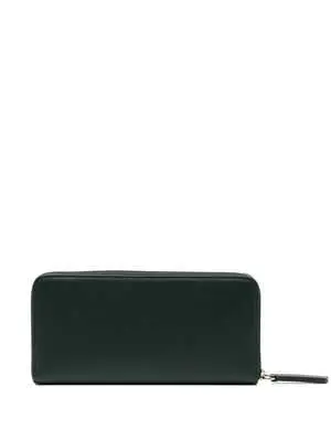 Mulberry Logo-plaque Zipped Purse - Green