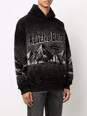 DIESEL® Graphic Print Hoodie