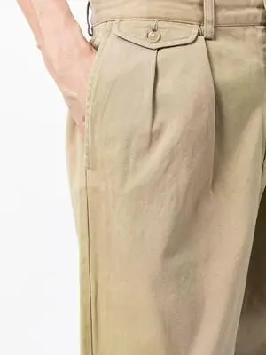 Polo Ralph Lauren Withman Pleated Twill Trousers - Neutrals