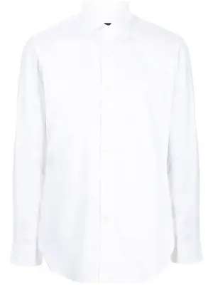 Polo Ralph Lauren Polo Pony Logo-embroidered Classic Shirt - White