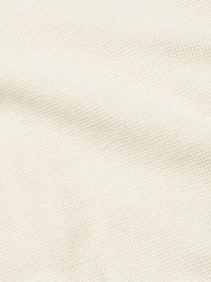 Nn07 Clive Waffle-knit Cotton And Modal-blend T-shirt - Neutrals
