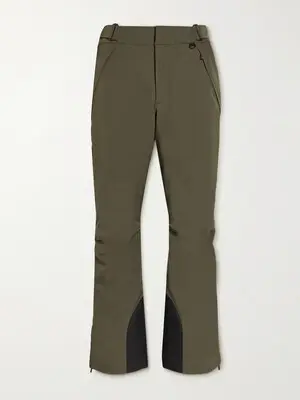 Moncler Canvas-trimmed Shell Ski Pants