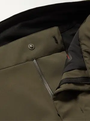 Moncler Canvas-trimmed Shell Ski Pants