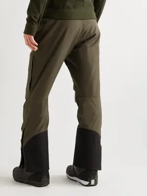 Moncler Canvas-trimmed Shell Ski Pants