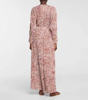 Poupette St Barth Ilona Printed Dress - Red