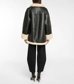 TOTEME Oversized Shearling Jacket