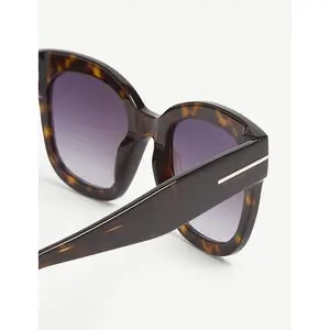 TOM FORD Beatrix Square-frame Sunglasses - Havana