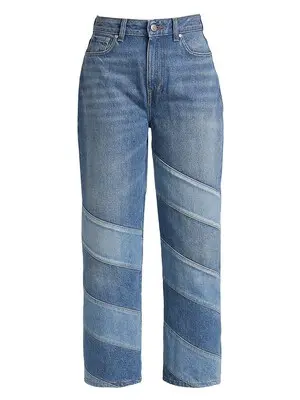 GANNI GANNI Misy Cropped Jeans - Denim