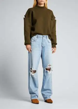 GRLFRND Bella Low-Rise Boyfriend Jeans Fairfax