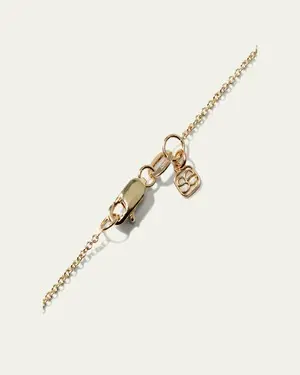 SYDNEY EVAN Diamond Initial Pendant Necklace - Gold