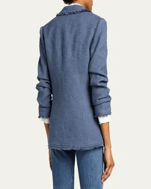 Cinq À Sept Khloe Boucle Blazer - Black