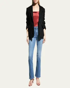 Cinq À Sept Khloe Boucle Blazer - Black
