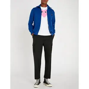 Play Comme Des Garcon Heart Logo Cotton T-shirt - Pink
