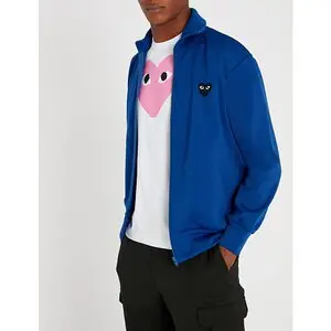 Play Comme Des Garcon Heart Logo Cotton T-shirt - Pink
