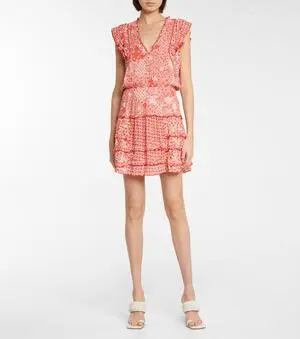 Poupette St Barth Paulina Floral Mini Dress