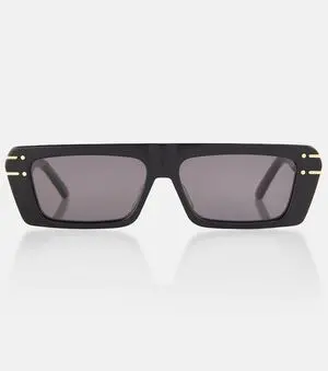 Dior Rectangular Sunglasses - Black
