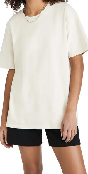 Good American Oversize Crew Tee
