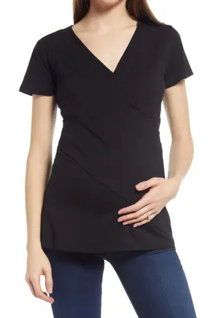 Angel Maternity Paneled T-shirts For Women