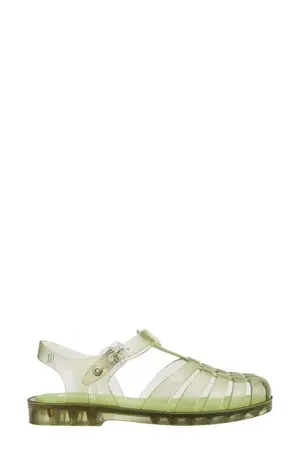 Melissa Possession Jelly Fisherman Sandal - Transp Green