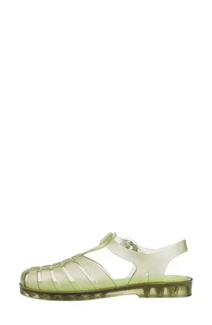 Melissa Possession Jelly Fisherman Sandal - Transp Green