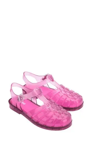 Melissa Possession Jelly Fisherman Sandal - Transp Pink