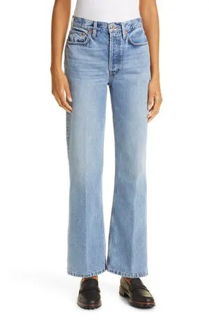 RE/DONE 70s High Waist Bootcut Jeans