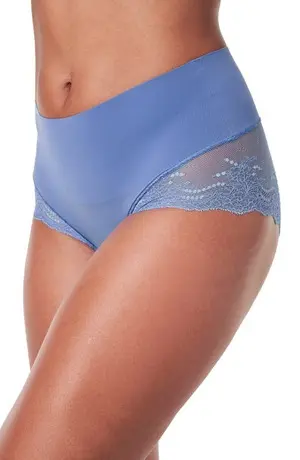 Spanx Spanxsmooth™ Undie-tectable Lace Hi-hipster Panties Cornflower Blue