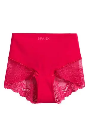 Spanx Spanxsmooth™ Undie-tectable Lace Hi-hipster Panties Fuchsia