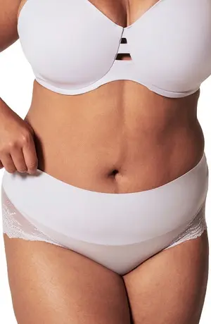 Spanx Spanxsmooth™ Undie-tectable Lace Hi-hipster Panties Light Orchid