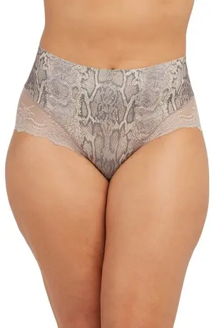 Spanx Spanxsmooth™ Undie-tectable Lace Hi-hipster Panties Neutral Snake
