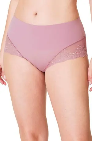 Spanx Spanxsmooth™ Undie-tectable Lace Hi-hipster Panties Rosa