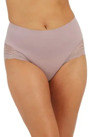 Spanx Spanxsmooth™ Undie-tectable Lace Hi-hipster Panties Violet Umber