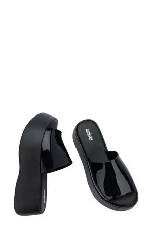 Melissa Becky Platform Sandal - Black