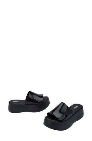 Melissa Becky Platform Sandal - Black