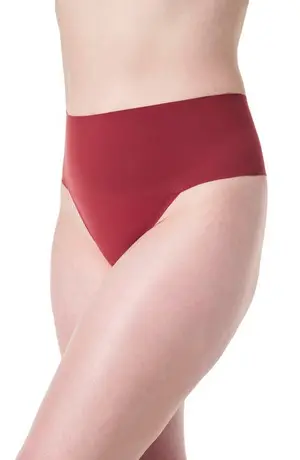 Spanx Spanxsmooth™ Undie-tectable Thong Moroccan Red