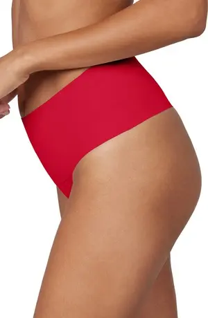 Spanx Spanxsmooth™ Undie-tectable Thong Red Pop