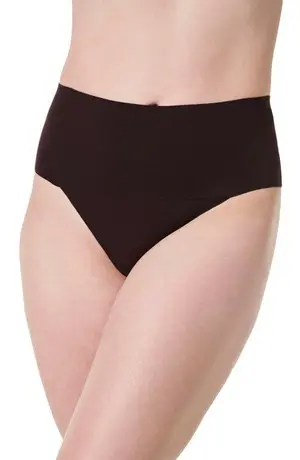 Spanx Spanxsmooth™ Undie-tectable Thong Truffle Brown