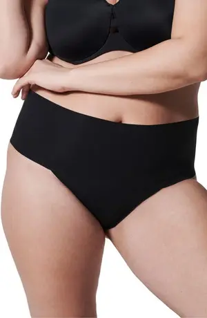 Spanx Spanxsmooth™ Undie-tectable Thong - Very Black
