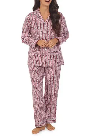 LANZ OF SALZBURG Pajamas Red Print