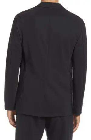 Theory Clinton Precision Ponte Knit Blazer - Blk