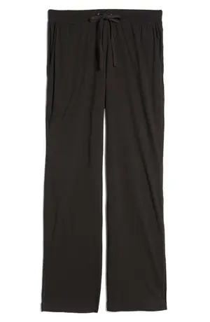 Daniel Buchler Peruvian Pima Cotton Lounge Pants - Black