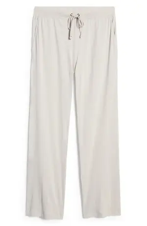 Daniel Buchler Peruvian Pima Cotton Lounge Pants Pebble