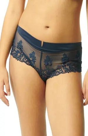 Simone Perele SIMONE PERELE Saga Embroidered Boyshort Briefs Endless Blue